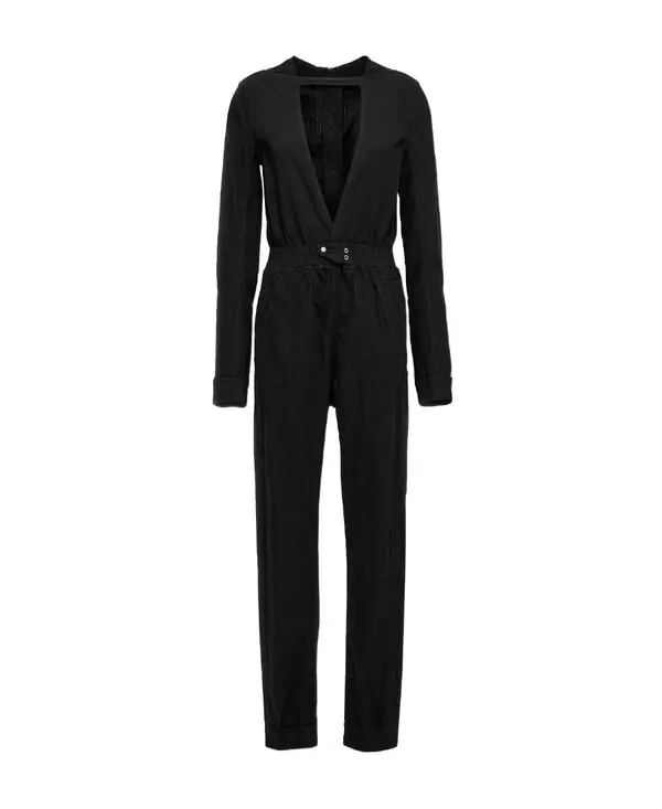 Rick Owens Eclipse Bodybag One Length Bodysuit - Black
