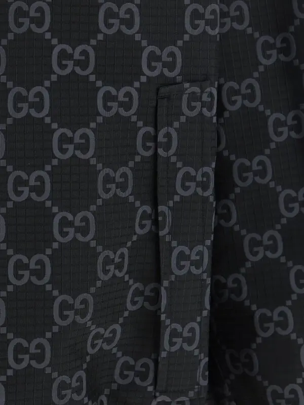 Gucci Reversible Gg Ripstop Nylon Jacket