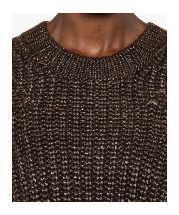 Herno Crewneck Knitted Jumper - Black