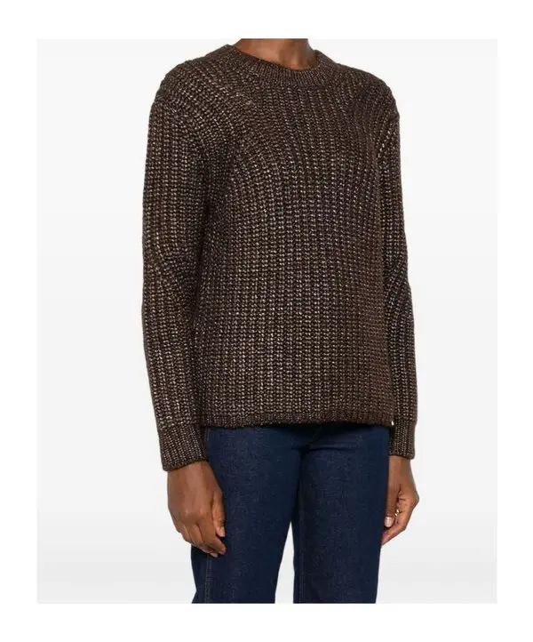 Herno Crewneck Knitted Jumper - Black