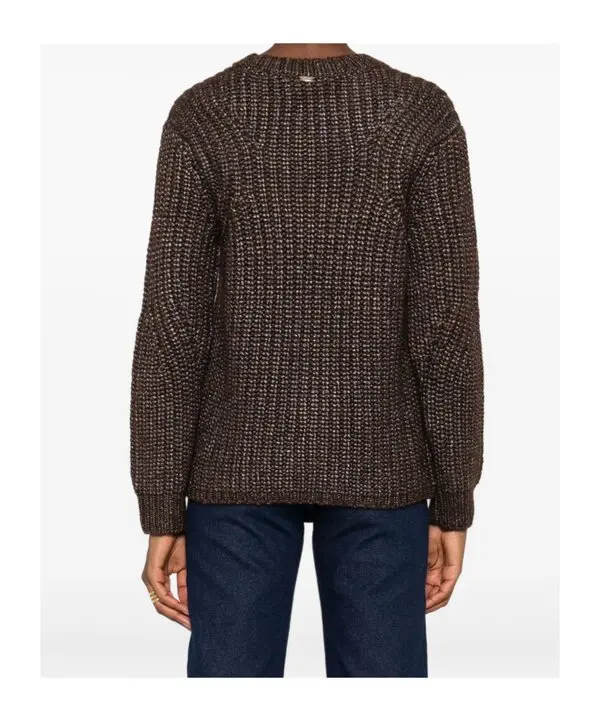 Herno Crewneck Knitted Jumper - Black