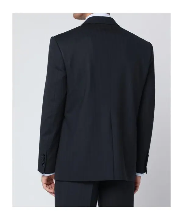 LARDINI Single-breasted Jacket - Blue