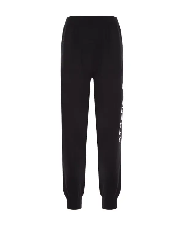 Givenchy Logo Intarsia-knit Jogging Pants