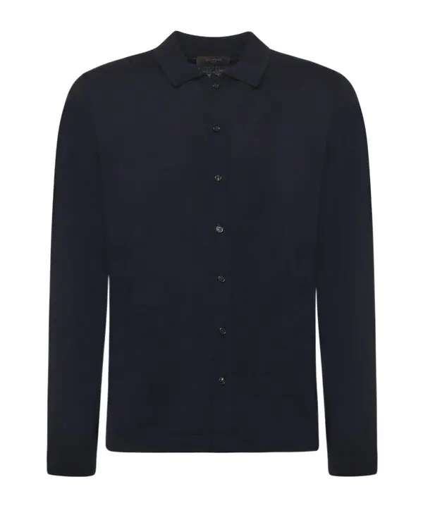 ZANONE Virgin Wool Button-up Shirt