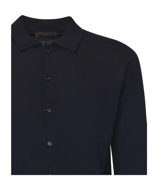 ZANONE Virgin Wool Button-up Shirt