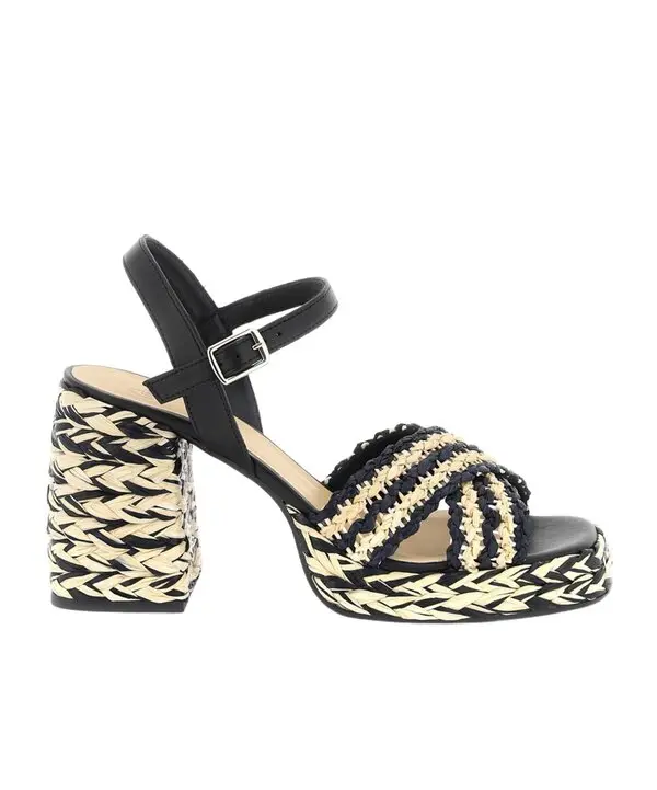 CastaÑer Vicen Crossover Strap Platform Sandals