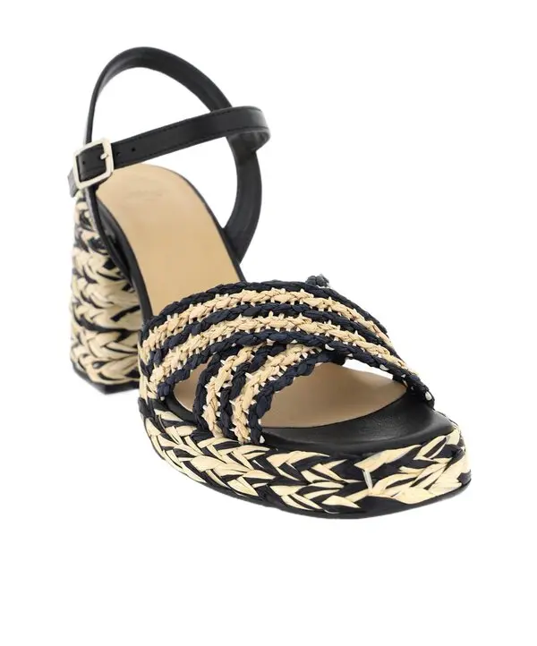 CastaÑer Vicen Crossover Strap Platform Sandals