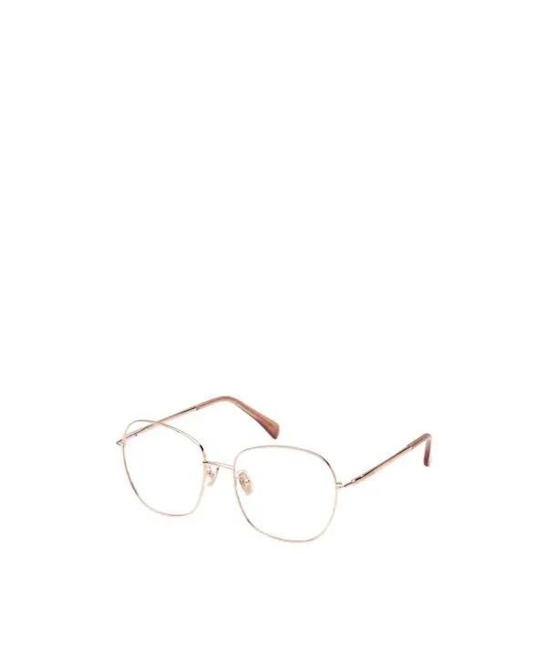 Max Mara Oval Frame Glasses - White