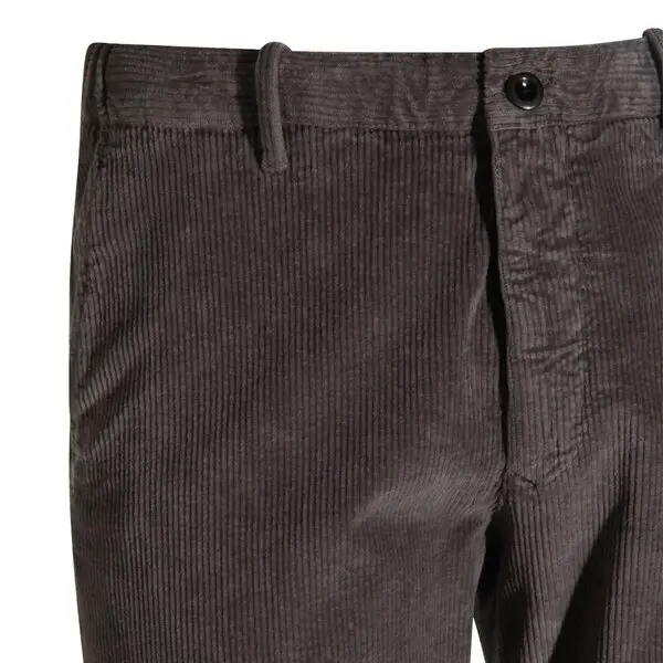 Incotex Straight-leg Corduroy Trousers - Black