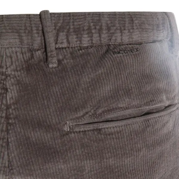 Incotex Straight-leg Corduroy Trousers - Black