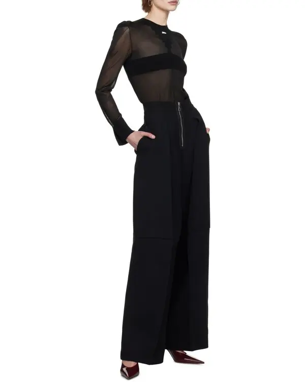 JEAN PAUL GAULTIER Ribbed Mesh Jumper