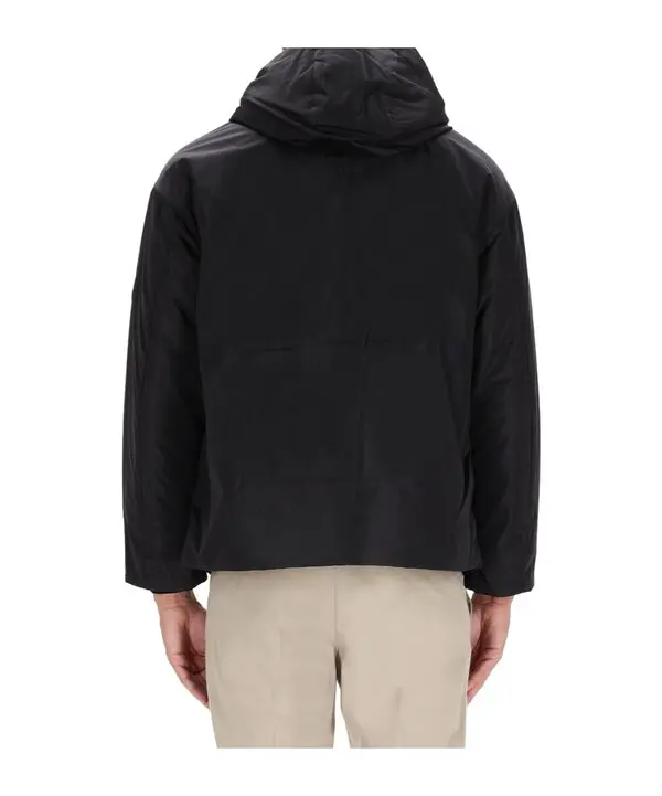 Premiata Hooded Zip-up Jacket - Black