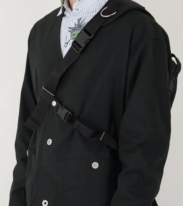 Comme Des Garçons Zippered Shoulder Bag