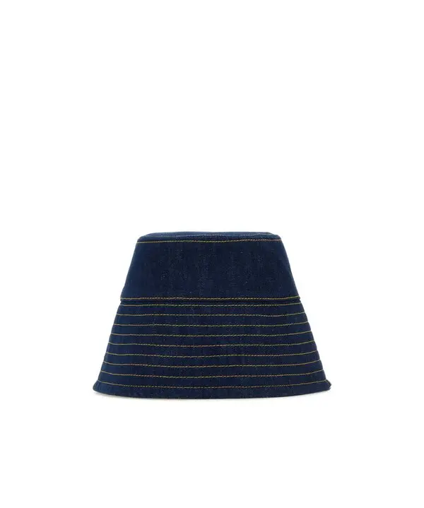 PATOU Embroidered Bucket Hat - Black