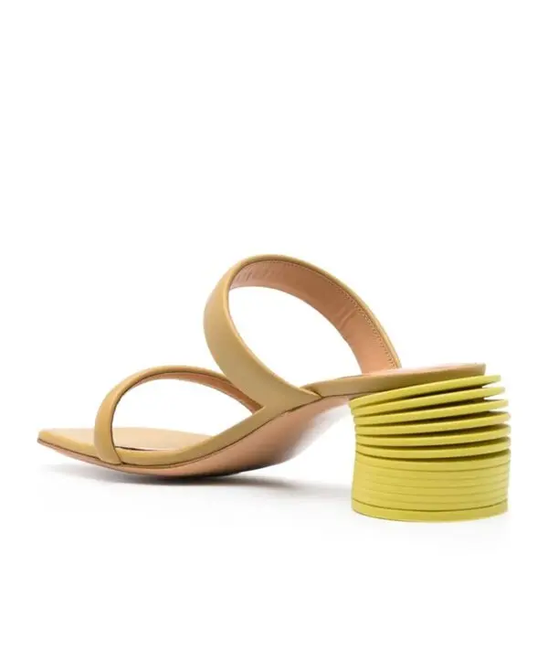 Off-White Spring 55mm Leather Mules