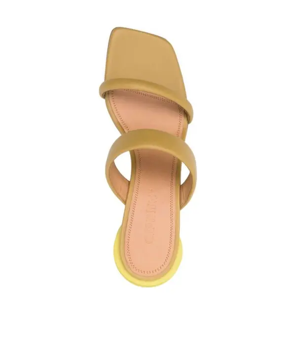 Off-White Spring 55mm Leather Mules