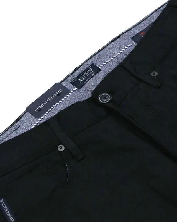 Emporio Armani Logo Detail Jeans