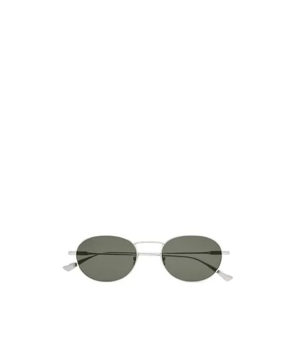 Saint Laurent Sl 799 Oval Sunglasses - Silver