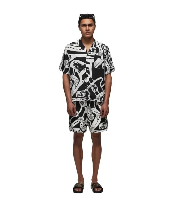 Rhude Strada Silk Shirt