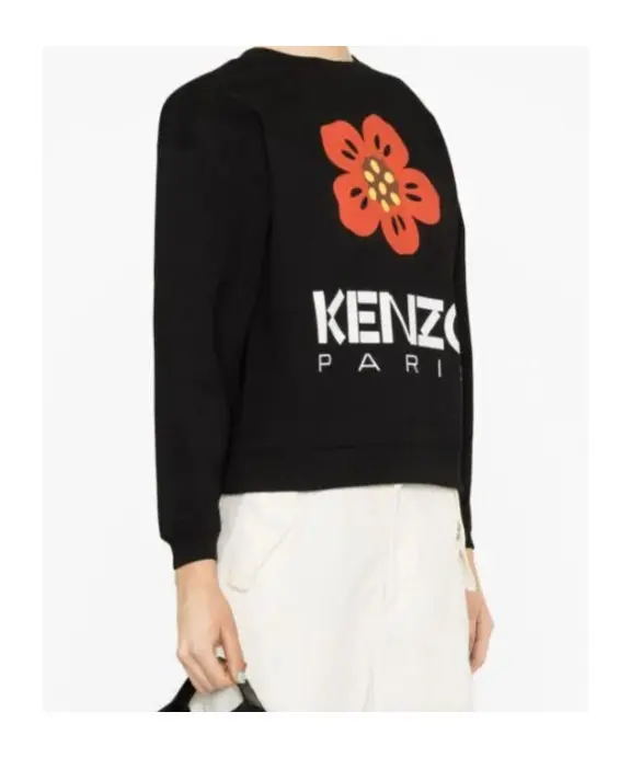 Kenzo Logo Printed Crewneck Sweatshirt
