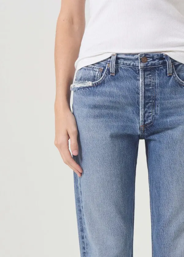 AGOLDE Parker Straight-leg Jeans