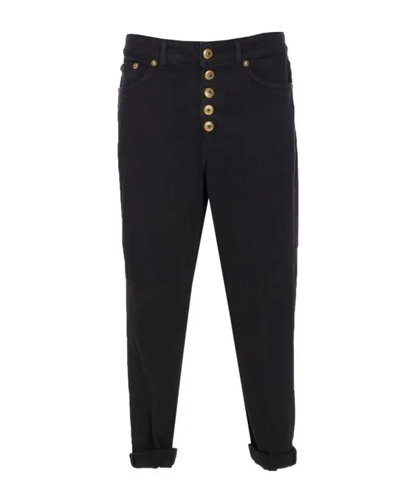 DONDUP Koons Buttoned Jeans - Black