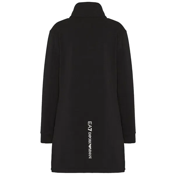 EA7 High Neck Quarter Zip Long Sleeve Sweater