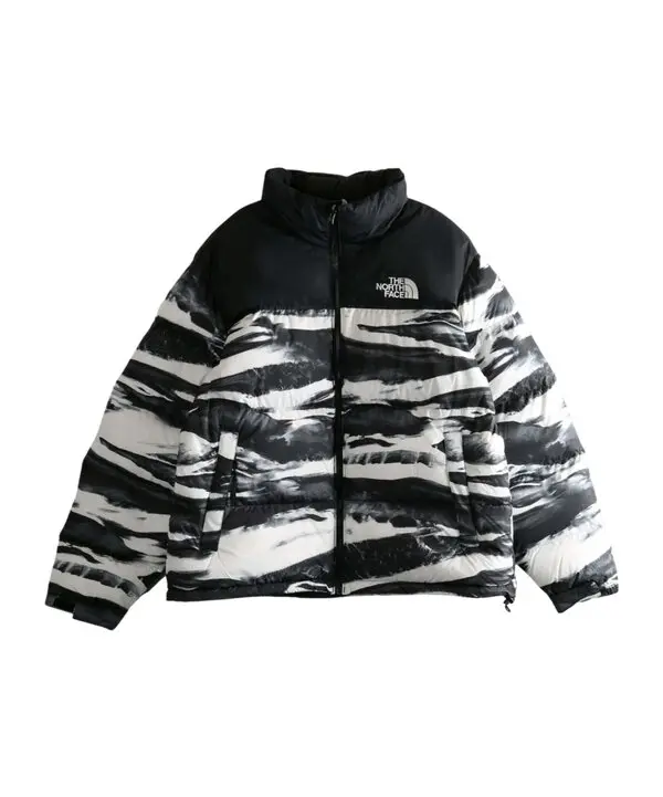 The North Face Logo Printed Zip-up Jacket
