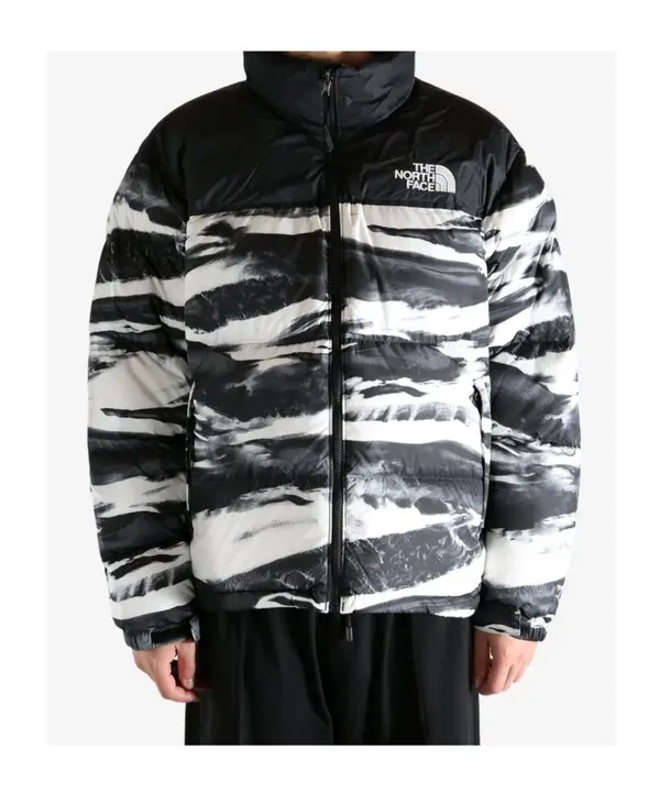 The North Face Logo Printed Zip-up Jacket