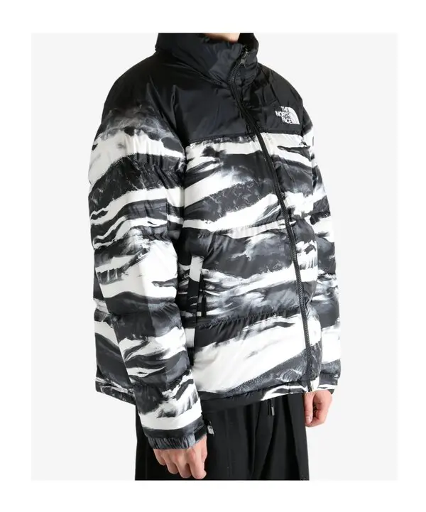The North Face Logo Printed Zip-up Jacket
