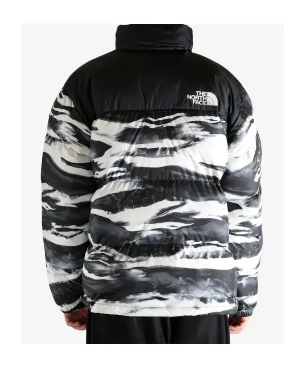 The North Face Logo Printed Zip-up Jacket