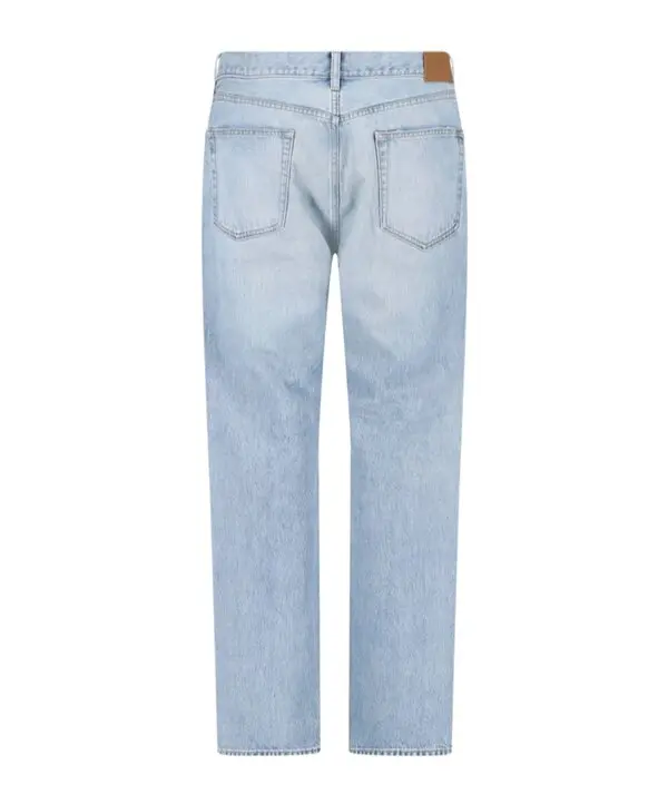 Saint Laurent Loose-fit Mid-rise Jeans