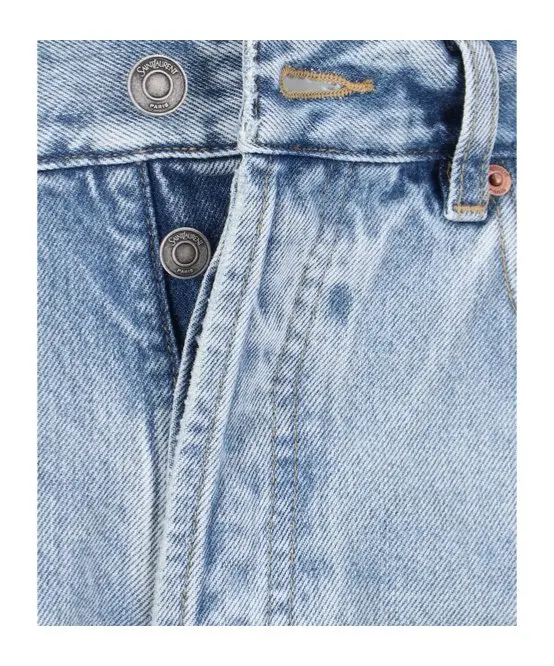 Saint Laurent Loose-fit Mid-rise Jeans