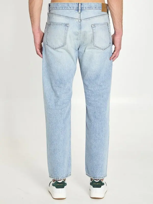 Saint Laurent Loose-fit Mid-rise Jeans