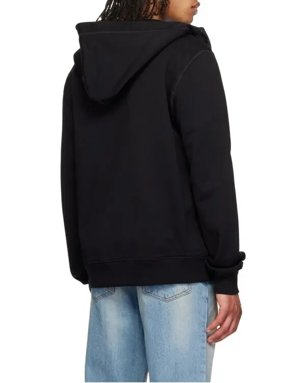Dolce & Gabbana Logo Plaque Zip-up Hoodie