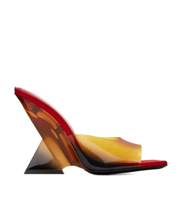 Attico Cheope Heeled Mules - Multicolor