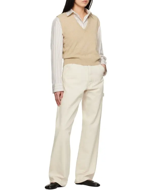 MAISON MARGIELA V-neck Knitted Vest