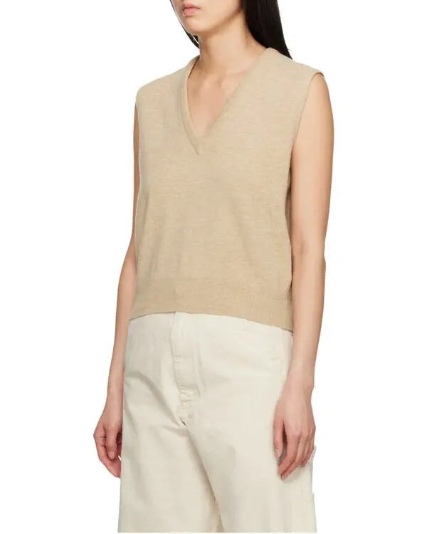 MAISON MARGIELA V-neck Knitted Vest