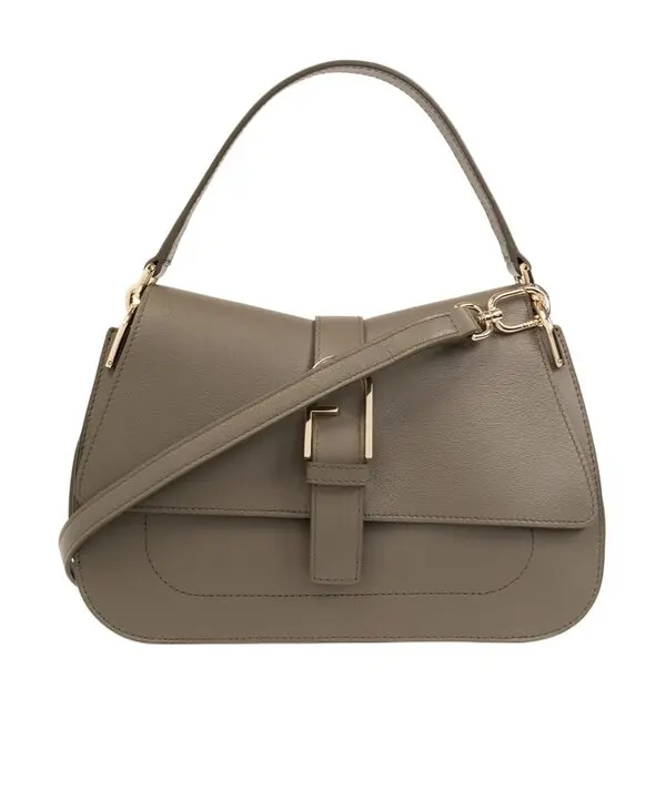 Furla Flow Medium Top Handle Bag - Green