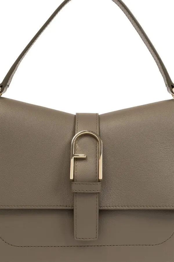 Furla Flow Medium Top Handle Bag - Green