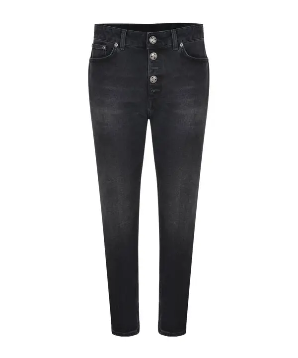 DONDUP Koons Stone Wash Jeans - Black