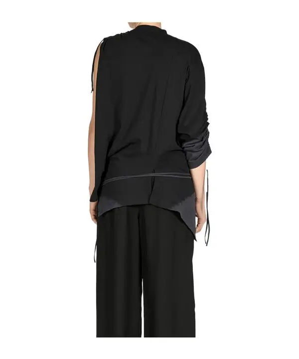 Y3 Cut-out Drape T-shirt