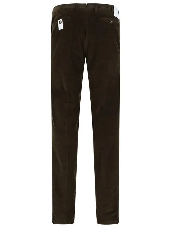 PT TORINO Slim Velvet Pants
