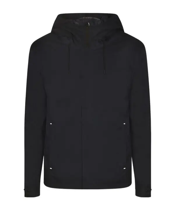 Woolrich Hooded Quilted Jacket - Black