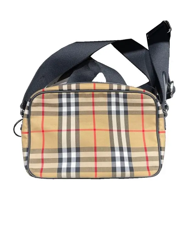 Burberry Plaid Shoulder Bag