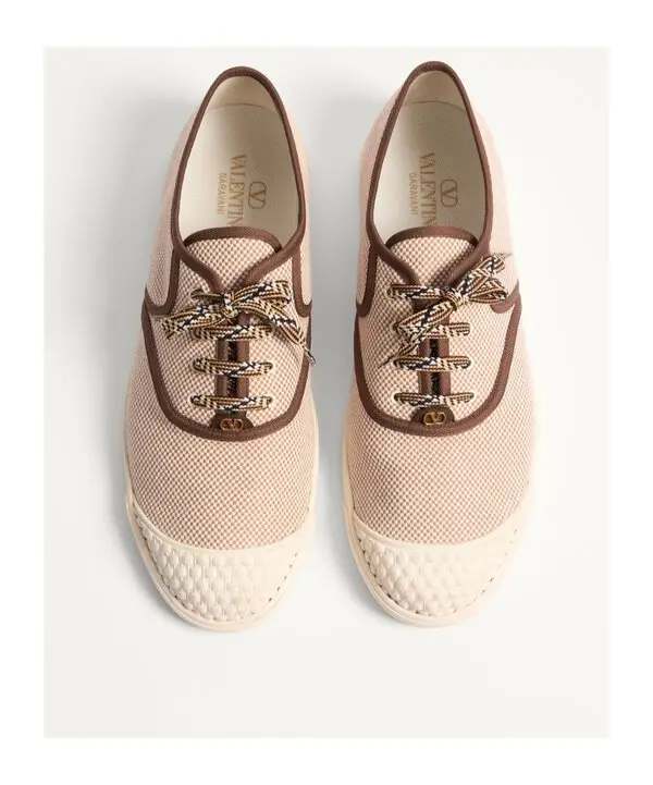 Valentino Garavani Bay Bay Lace-up Sneakers