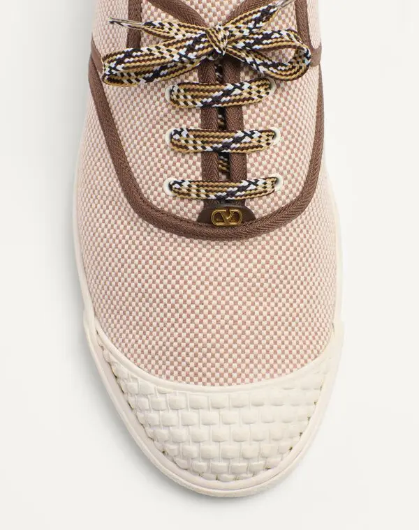 Valentino Garavani Bay Bay Lace-up Sneakers