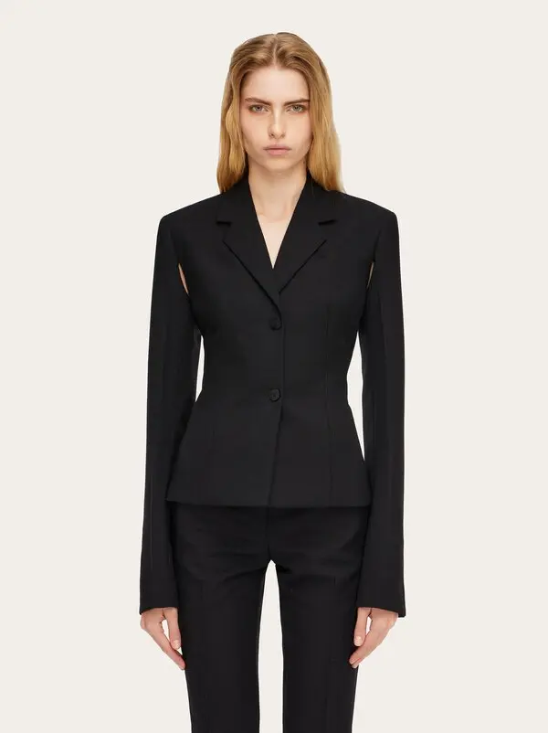 FERRAGAMO Cut-out Detailed Blazer