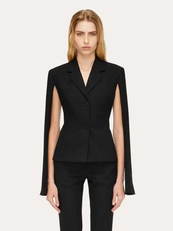 FERRAGAMO Cut-out Detailed Blazer