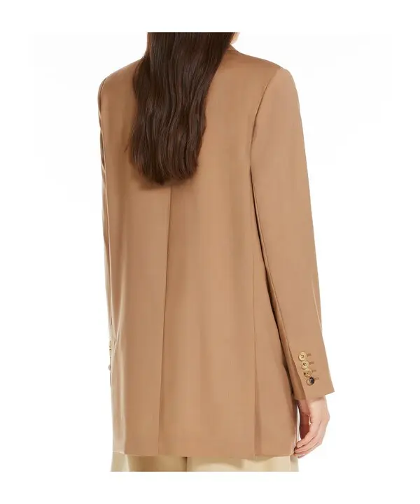 Max Mara Nebbie Double-breasted Blazer - Camel